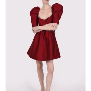 AREA | Dresses | Area Sculpted Sleeve Dress | Poshmark